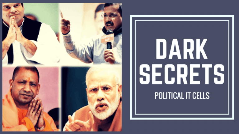 Most Influencing Strategies but Dark Secrets of Indian Political IT cell